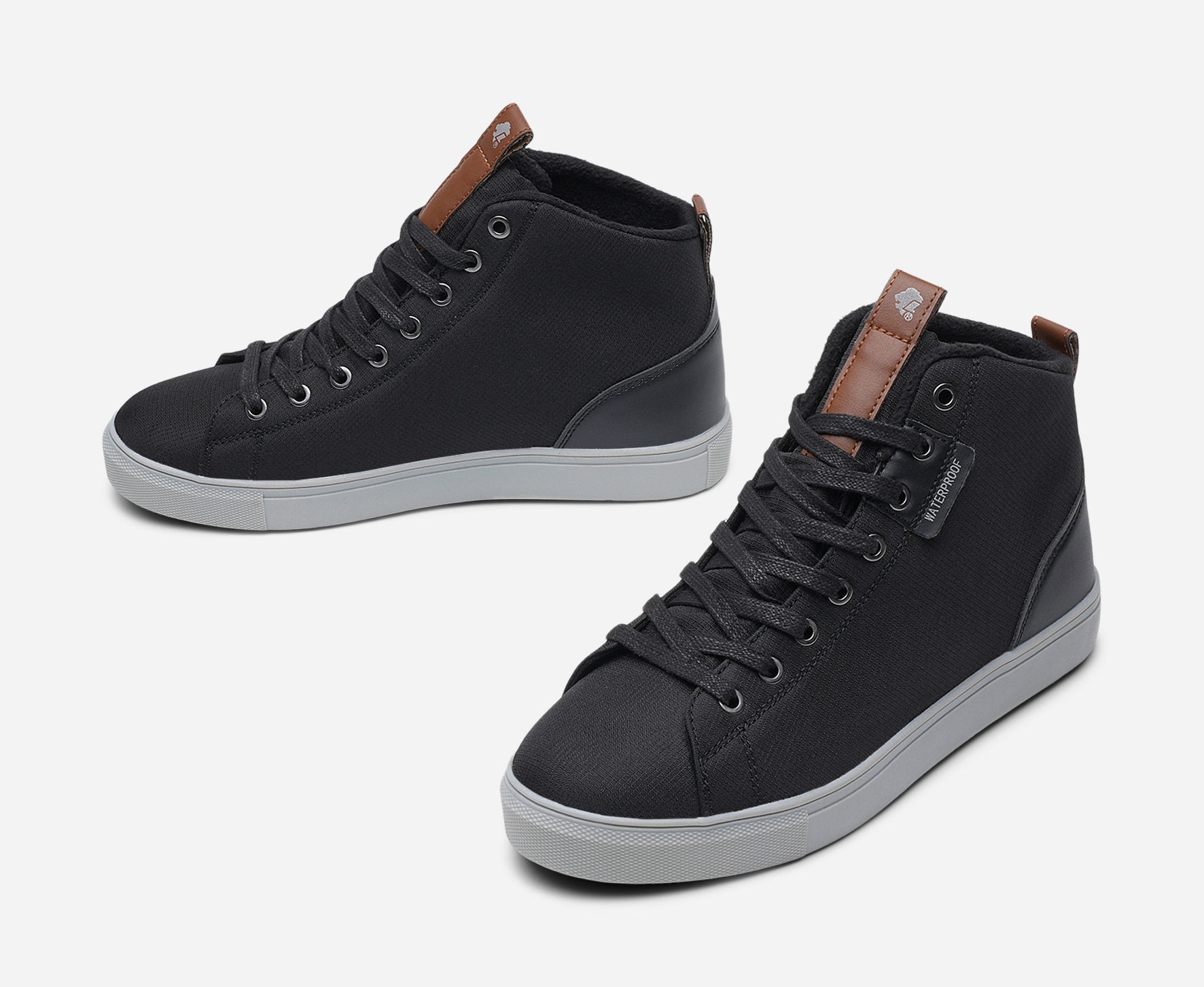 Phoenix | Kängor waterproof | Svarta | Lejon - Skopunkten