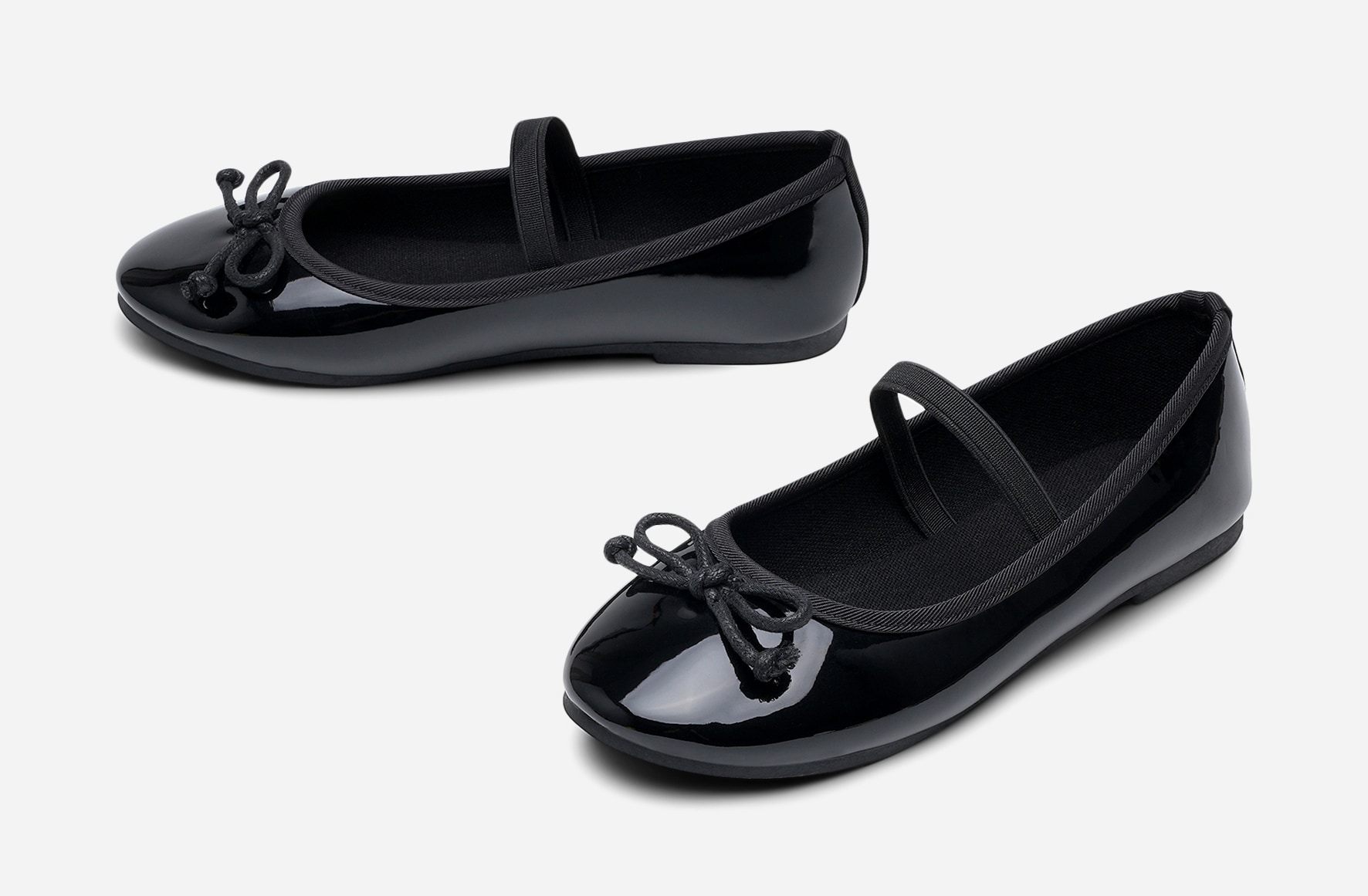 Lanto | Barn | Ballerinaskor | Svarta | Zoey - Skopunkten